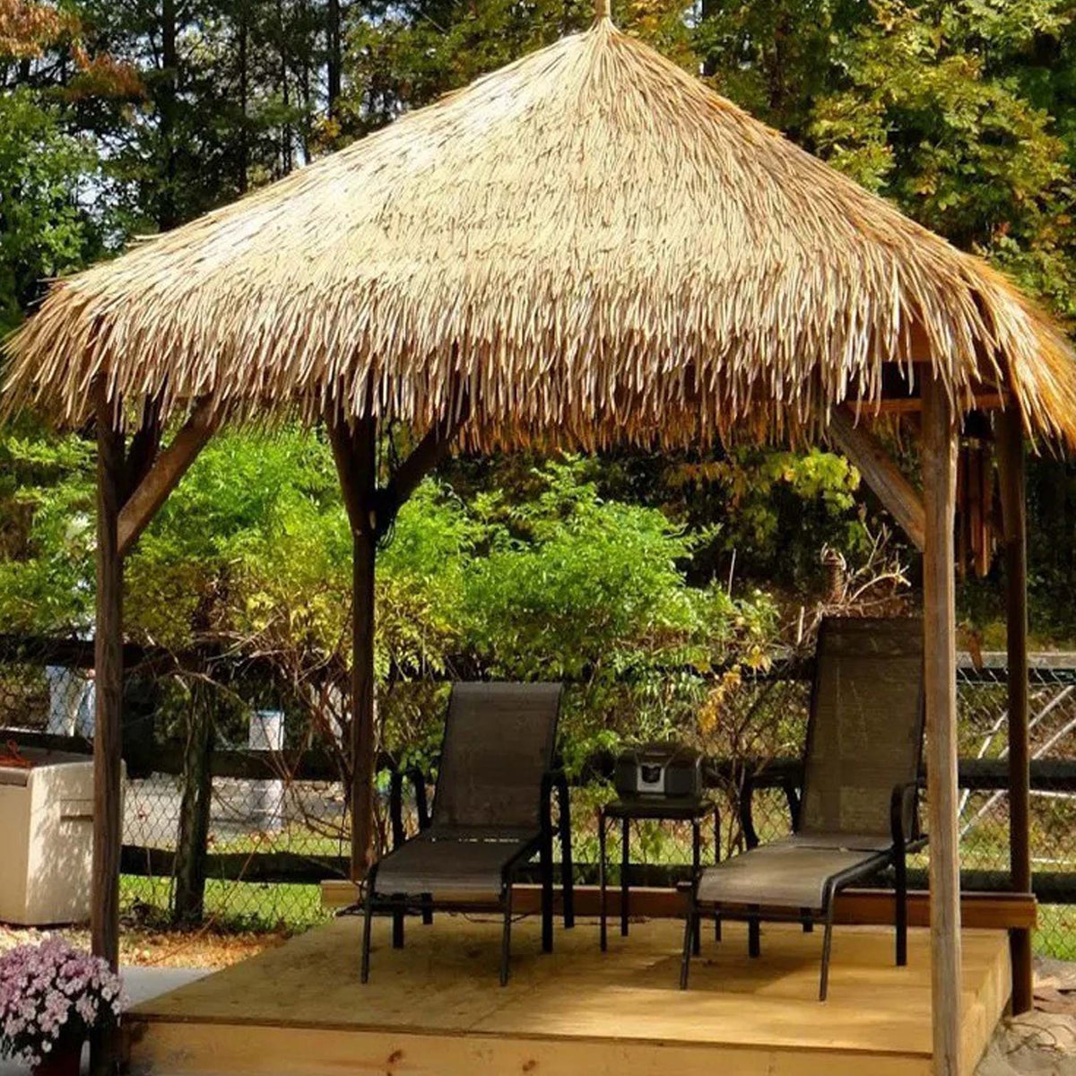 Synthetic Thatch FAN 50cm x 6 Meter — GoldenGate-Maldives