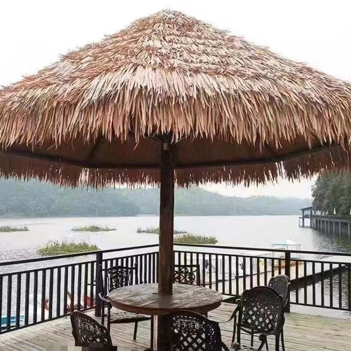 Synthetic Thatch FAN B 50cm x 5 Meter ** — GoldenGate-Maldives