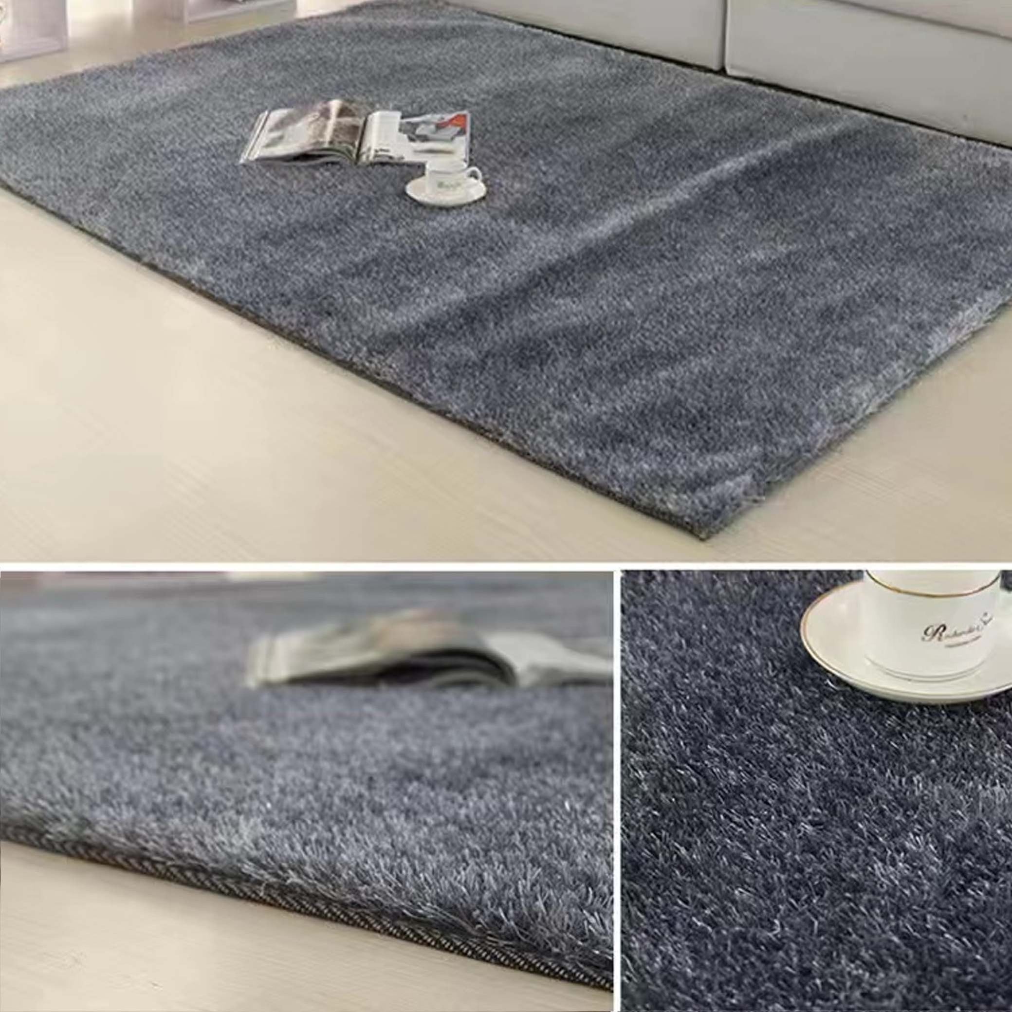 Rug Plain Fluff 120x180 — GoldenGate-Maldives