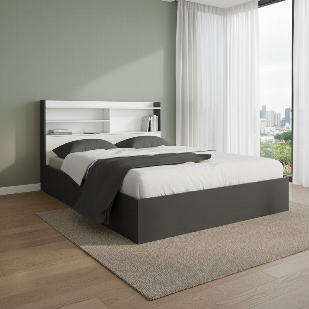 YS Double Bed WD 140624 4' — GoldenGate-Maldives